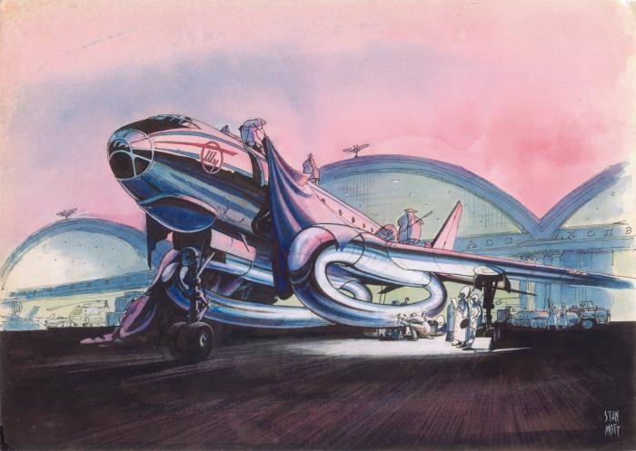 Fascinating Automobile Illustrations by Stan Mott | Amusing Planet